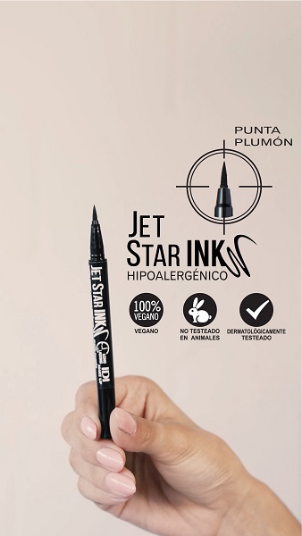 Delineador Ojos Idi Líquido Jet Star Ink Black | Siempre Bien