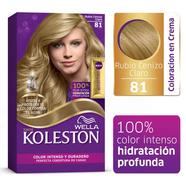 Tintura Wella Koleston Coloracíon Permanente En Crema Para El Cabello ...